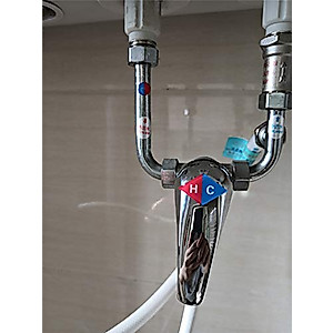 Zzooi 4PCS Self Stick Hot Sign Cold Sign Cold Hot Signs