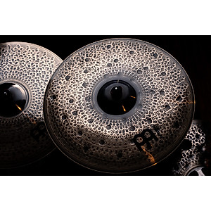 Meinl Cymbals Pure Alloy Custom 20" Extra-Thin Hammered Crash — Smoked Bronze/Brilliant Finish — Made in Germany, 2-Year Warranty (PAC20ETHC)