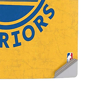 Skinit Decal Gaming Skin Compatible with PS5 Console - Officially Licensed NBA Golden State Warriors Distressed Design