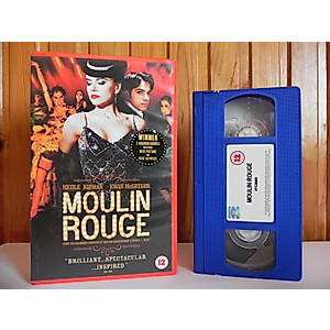Moulin Rouge - 20th Century Fox - Musical - Ex-Rental - Large Box - Pal VHS