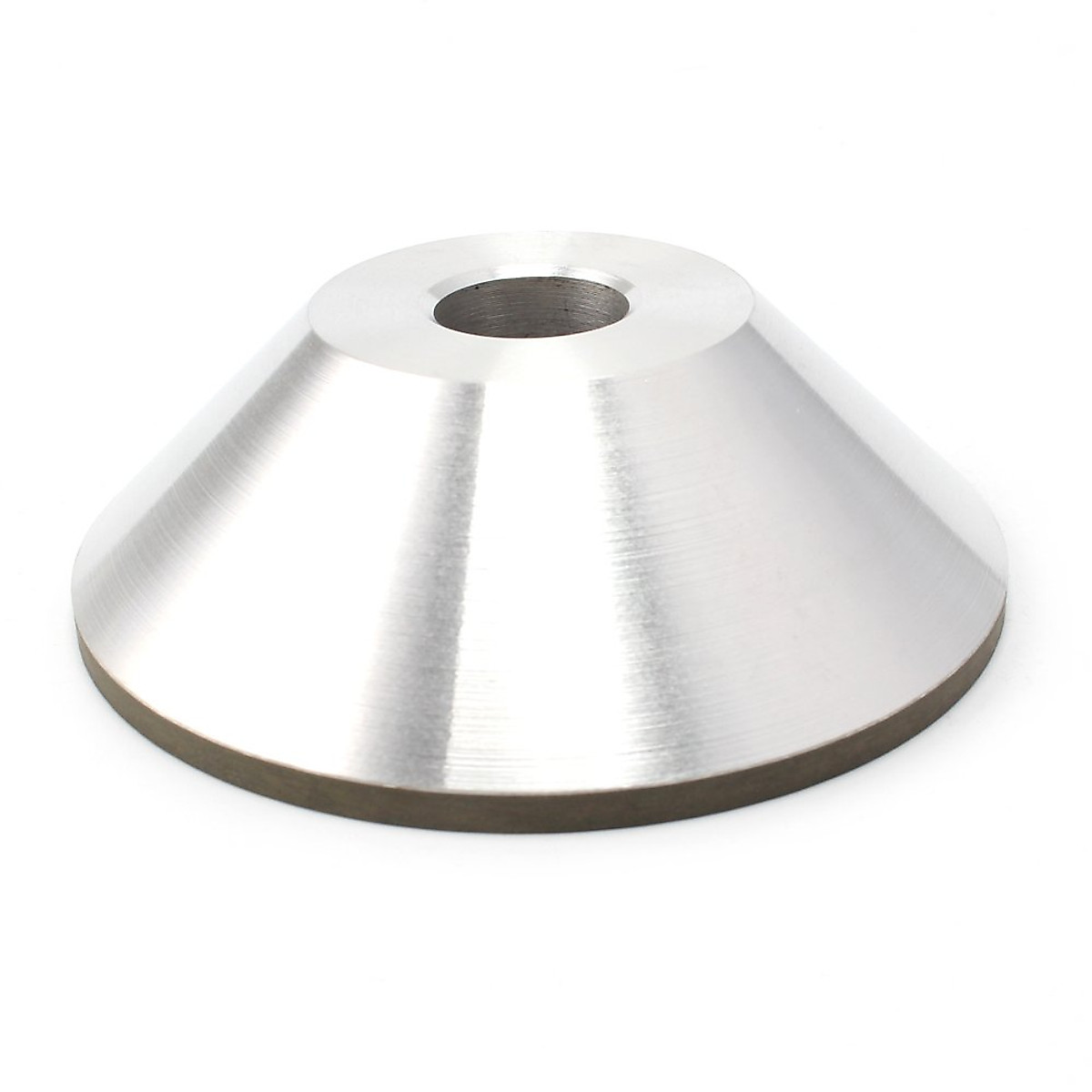 4"inch Resin Bonded Flaring Cup Diamond Grinding Wheel For Carbide Metal 240 Grit 75% （100x32x20x10x3mm ）