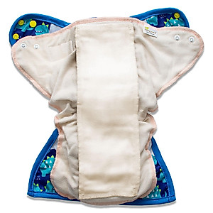 OsoCozy Gauze Cloth Diaper Doublers - 100% Unbleached Gauze Weaved Cotton, 4x12 inches, 6 Layers Thick. Add Extra Absorbency to Your Cloth Diapers - 12 Pack