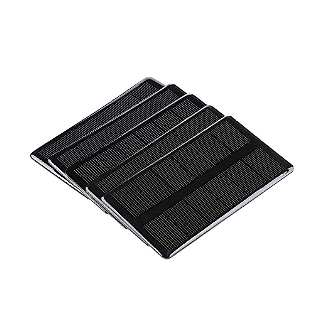 SUNYIMA 5Pcs Polycrystalline Mini Solar Panels Solar Cells Solar System Kit 6V 180mA 133mm x 73mm/5.23"x 2.87" for DIY Electric Toy Materials Photovoltaic Cells Solar DIY System Kits
