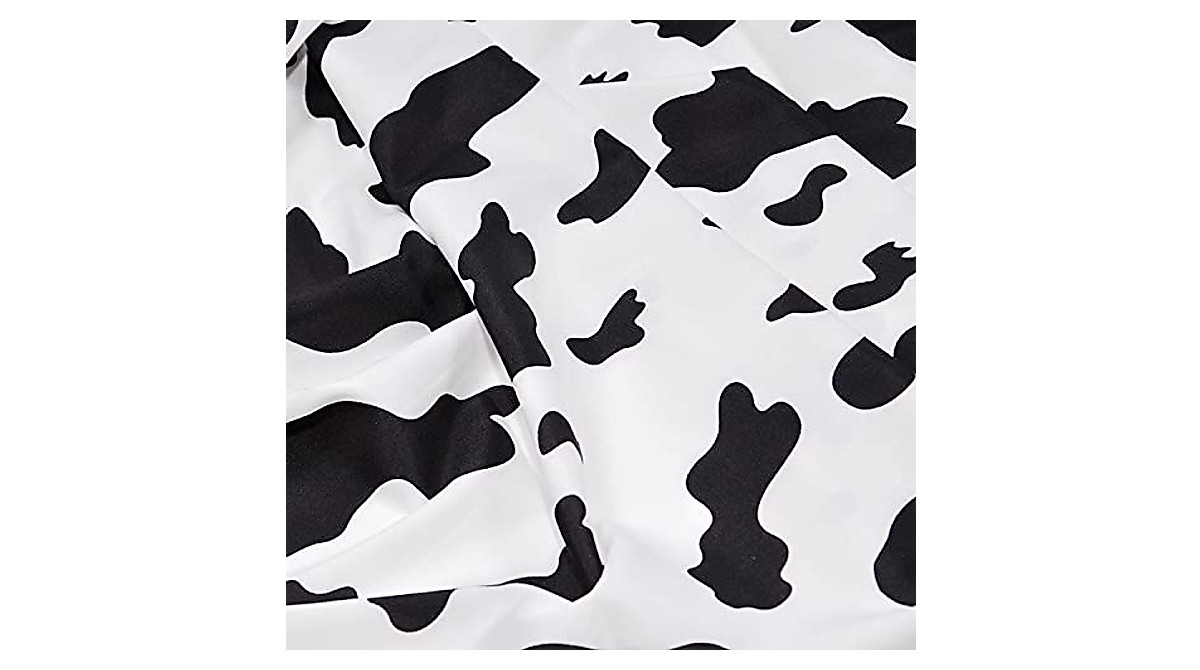 Yutone 59" Wide Polyester Cow Design Fabric