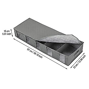 Guolarizi Under Bed Storage Box Storage Bag Extra Large Clothing Sorting Folding Flat Under Bed Storage Box Compartment Sweatshirt Organizer