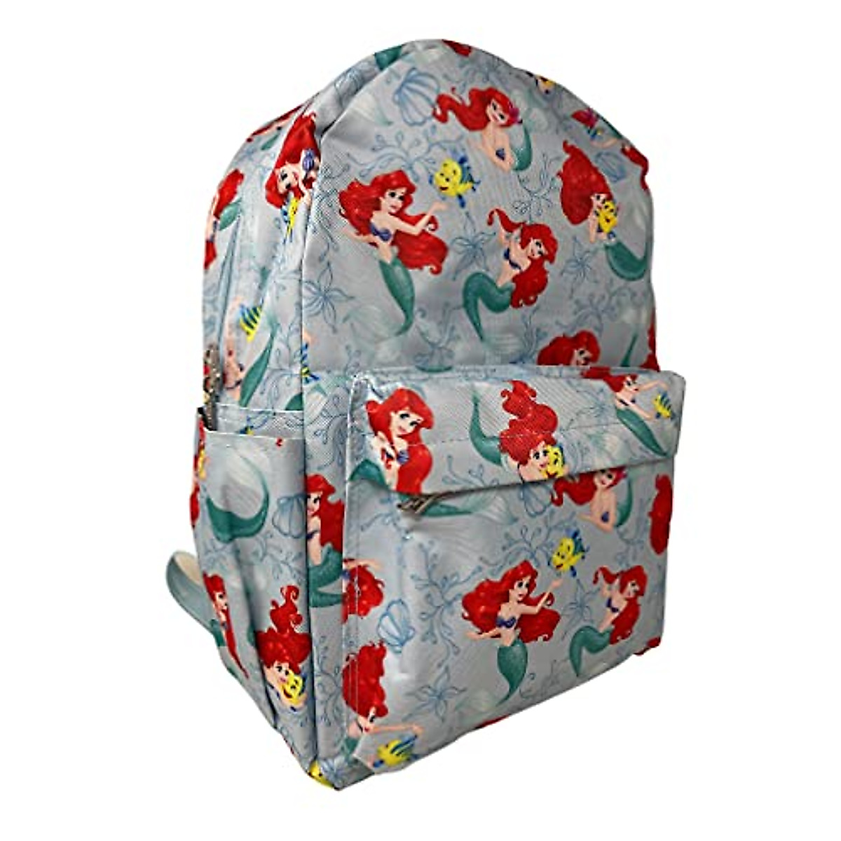 Disney The Little Mermaid Ariel All Over Print 16 Inch Backpack Multicolor