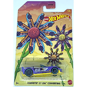 Hot Wheels 2022 - Corvetter C7 Z06 Convertible - Spring Set 2022 [Purple] 1/5