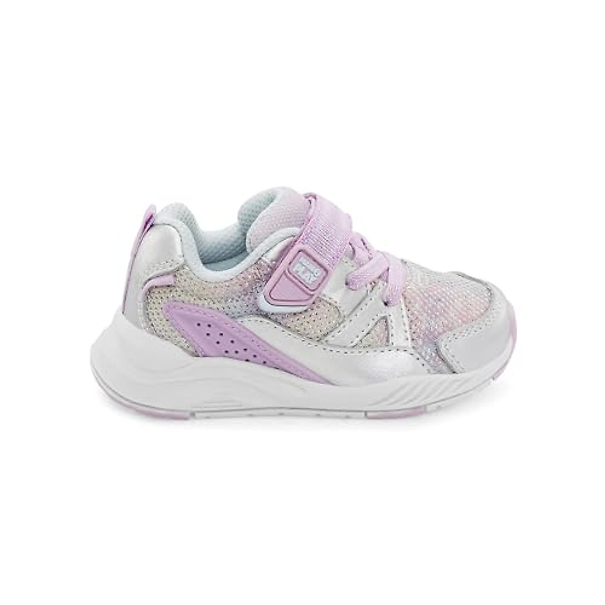Stride Rite Girls M2P Journey 2 Athletic Sneaker, Rainbow, 5 Toddler