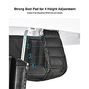 Adjustable Baby Walkers for Baby with Easy Clean Tray, Universal Wheeled Walker, Anti-Rollover Folding Walker for Girls&Boys 6-18 Months Toddler, ZM-01 (Grey)