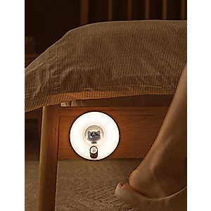 Searon Rechargeable Motion Sensor Night Light Kids, Under Cupboard Lights, Dimmable Cabinet Lights for Stairs Wardrobe Closet Bedroom Hallway Drawer Shed Toilet Garage