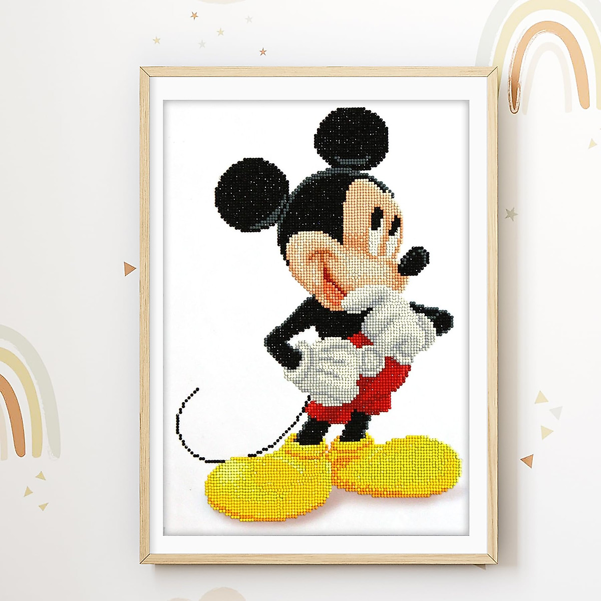 DIAMOND DOTZ ® - Mickey Wonders Diamond Painting Artwork Kit, Disney Diamond Art, Disney Diamond Painting, Diamond Art Kits for Adults Disney, Diamond Painting Easy, Diamond Painting Disney