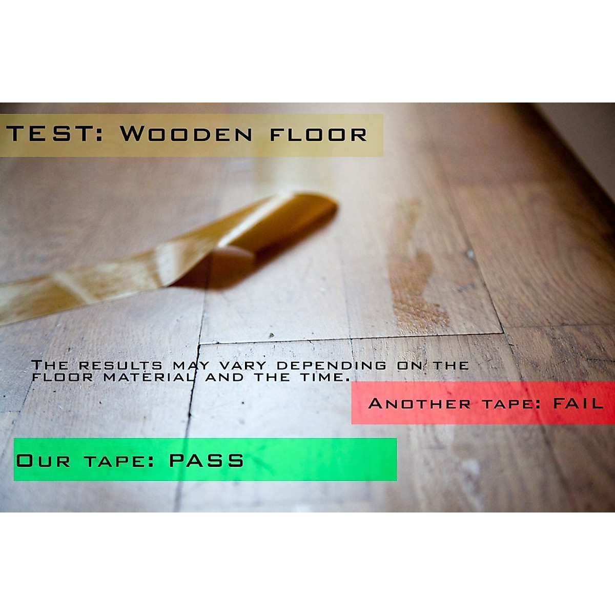 CARNAVAL 2 Inch Floor Tape for Marking Factories, Warehouses, Workshops, Public Areas with Aggressive Adhesive & Flexible Backing, Yellow 2" Width 36 Yards Length