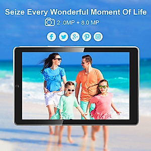 HAOVM Android 10.0 Go Tablet 9 Inch,MediaPad P9 Octa-Core Processor,1280x800 IPS HD Display Screen,2GB RAM,32GB Storage,Dual Camera,2.4/5.0G WiFi,5000mAh,128GB Expand,Non-Scratch Glass Back