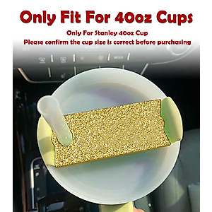 Generic Name Plates for Stanley Cup Lid 40oz Blank Acrylic DIY Personalized Name Plate Identification Clear Name Tag, Green