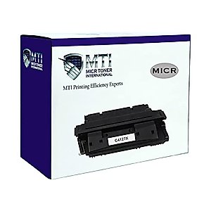 MICR Toner International Compatible Magnetic Ink Cartridge Replacement for HP 27X C4127X LaserJet 4000 4050