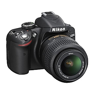 Nikon Digital Single-lens Reflex Camera D3200 Kit Lens Af-s Dx Nikkor 18-55mm F/3.5-5.6g Vr Included Black D3200lkbk - International Version (No Warranty)