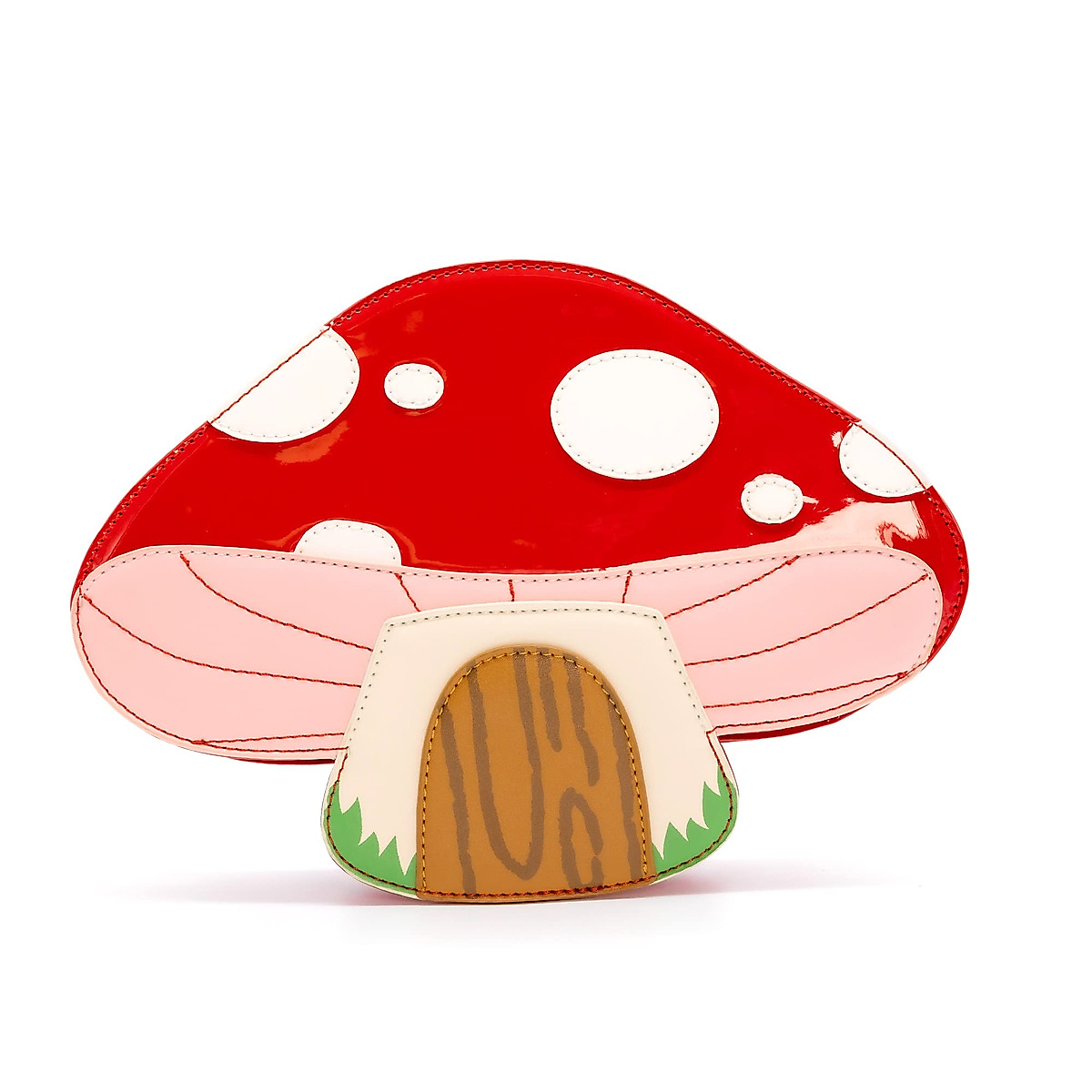 Bewaltz Novelty Handbags, Fun Shape Purse (Mushroom)