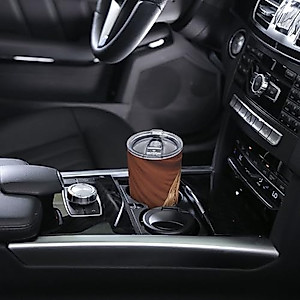 LAZHANG Victorias Music Monet Stainless Steel Insulated Car Sippy Cup With Lid Travel Mug for Cold Hot 20 oz