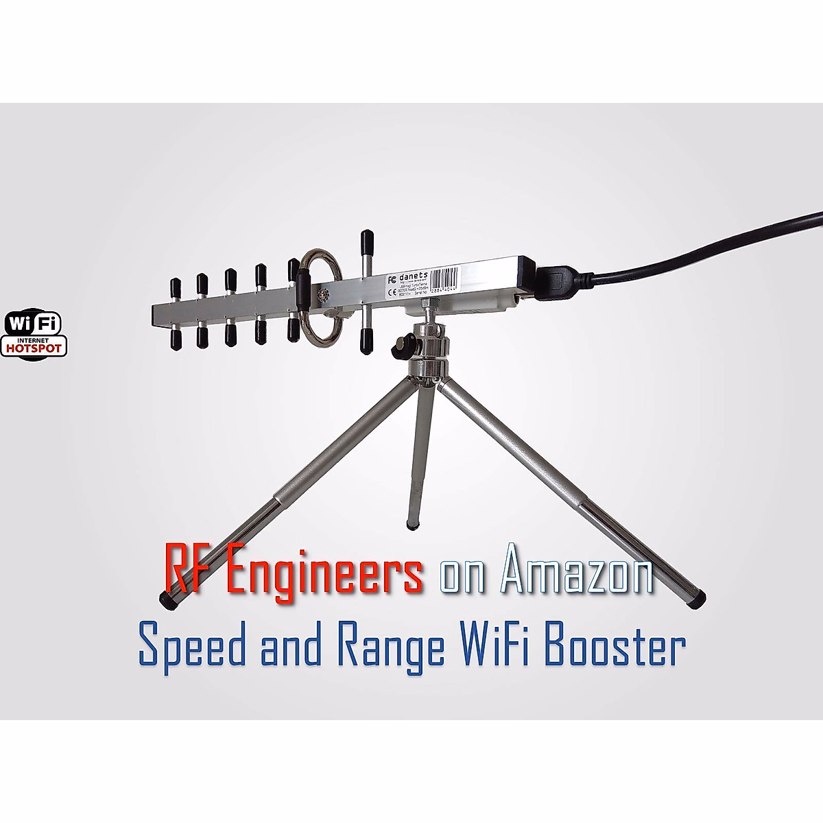 NextG USB-Yagi Plug & Play 11N Long Range WiFi Antenna 2200mW