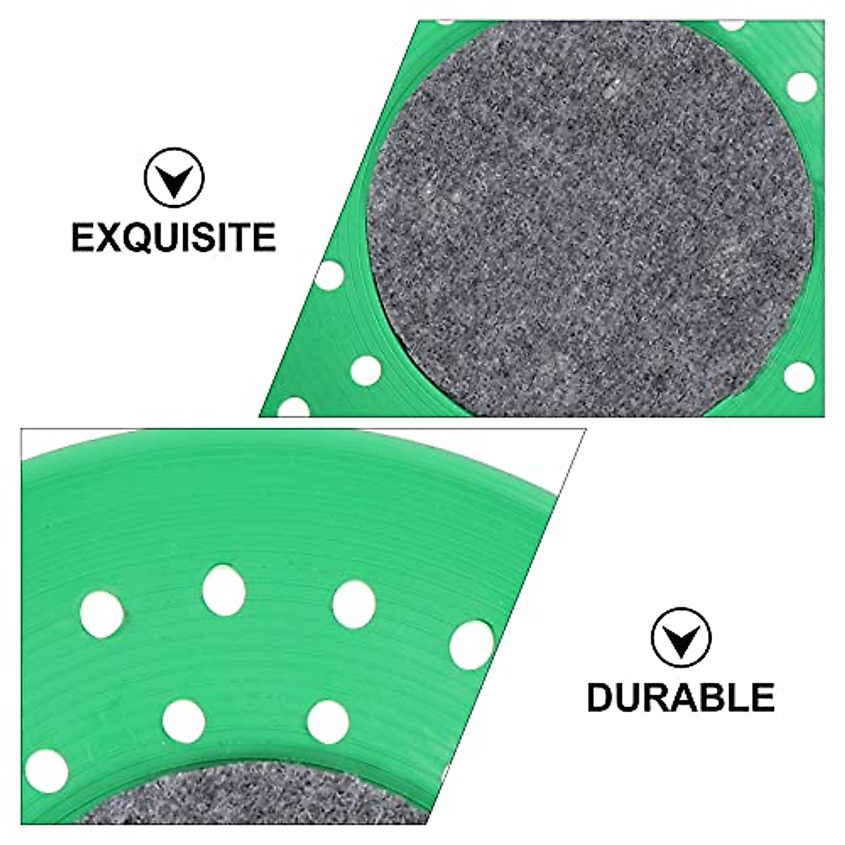 NUOBESTY 4pcs Plastic Bird Nests Dehumidification Bird Egg Basin Pigeon Nesting Bowls Breeding Hatching Box for Pigeons Doves Quails Small Birds Pet Cage Accessory Green