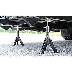 EAZ LIFT Telescopic RV Jack, Set of 2 | Adjusts from 16-inches to 30-inches | Featues a 6,000 lb. Load Capacity (48864)