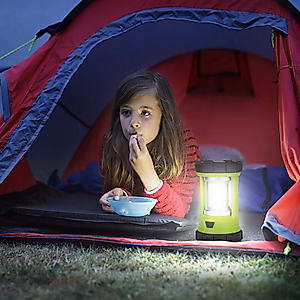 elesall Camping Lantern, 3000LM LED Rechargeable Battery Operated Lantern, 5 Light Modes, COB Waterproof Lantern Flashlight, Camping Light for Power Outage, Hurricane, Survival, Hiking