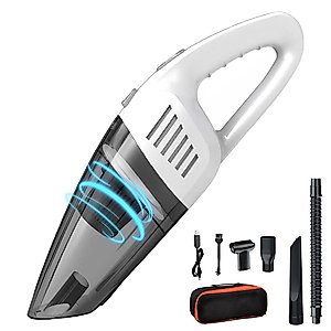 EASIREACH Handheld Vacuum Cleaner, Handheld Vacuum Cordless, 120W High Powerful Suction, Quick Charge, 8.5Kpa Strong Suction, Stainless Steel Filter