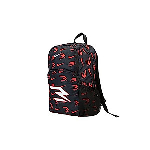 Nike 3 Brand Backpack - Black/Red - One Size (30L)