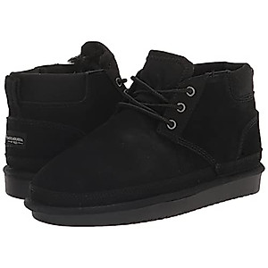 Koolaburra by UGG Unisex-Child ADVAY Chukka Boot, Black, 2 Little Kid