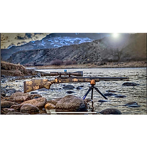 Huskemaw 5-20x50mm Blue Diamond Rifle Scope w/Huntsmart Reticle, Black 10520BDMB