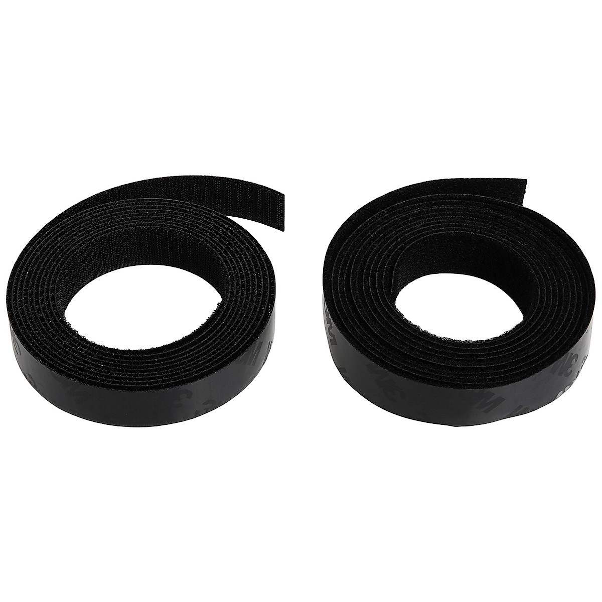 3M Hook/Loop Fastener TB3571/TB3572, Black, 1 in x 10 ft
