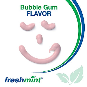 144 Tubes of Freshmint® 0.85 oz. Kids Fluoride-Free Toothpaste Bubble Gum Flavor
