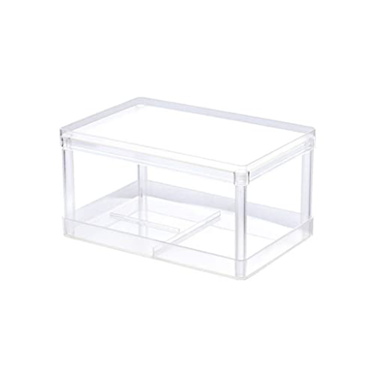 TJLSS Multifunctional Storage Rack Double Storage Rack Desktop Storage Rack Plastic Desk Storage Rack