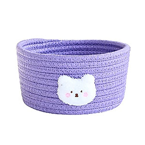 Storage Basket, Storage Baskets Ornamental Animal Featured Nordic Style Animals Hand Woven Storage Basket for Sundries Storage Tray Ornamental