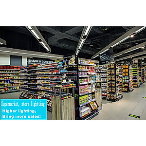 4FT LED Tube Light, T8 T10 T12 LED Bulb, 32W(60W Equivalent) 4160LM, 5000K Daylight, Clear Cover, Medium Bi-Pin G13 Base,4 Foot Fluorescent Tube Replacement (12 Pack)