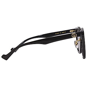 Gucci Women's Oversized Square Sunglasses, Shiny Black, One Size