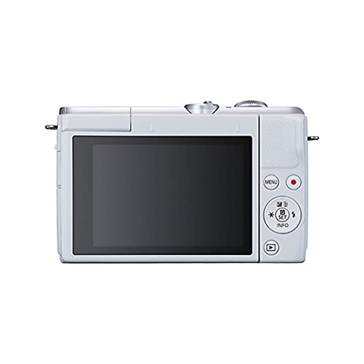 Camera EOS M200 Micro SLR Digital Camera Home Travel HD Camera Digital Camera (Color : W)