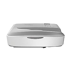 Optoma ZU500USTe - Ultra Short Throw Laser Projector, WUXGA 5000 Lumens (White)