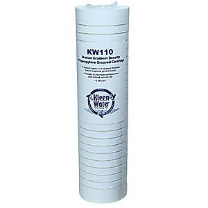 KleenWater Filter Compatible with Aqua Pure AP110 Whirlpool WHKF-GD05, KleenWater Brand KW110 Replacement Cartridges, Set of 6, Dirt Rust and Sediment Filtration