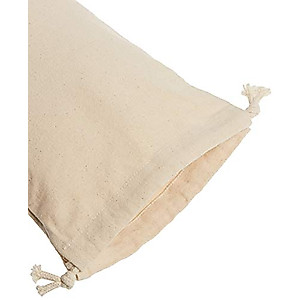 UBICON 8 x 14 Inches Medium Size Flat Bottom Heavy Duty Coin Bags with Draw Strings - Pack of 5 (MEFBDS5)