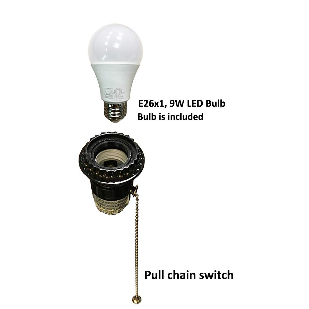 HomeFocus - Floor Lamp,Shelf Floor Lamp with LED Bulb,Corner Display Floor Lamp for Living Room,Bedroom and Office,Linen White Shade,Wood,Brown.