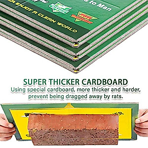Mouse Traps,Rat Traps,Mouse Traps Indoor,Rat Traps for House,Mouse Glue Traps,Mice Traps for House,Sticky Traps, Glue Boards Professional Strength That Work Capturing Indoor and Outdoor Rat