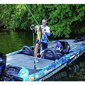 YOLOtek PowerStick 53" Bundle GoPro Boat Mount & Constant Power Veteran Owned. Go Pro Camera Bass Boat Accessories. GoPro Mount for Go Pro Hero 11, DJI & All Action Camera. Fishing Camera Power Pole