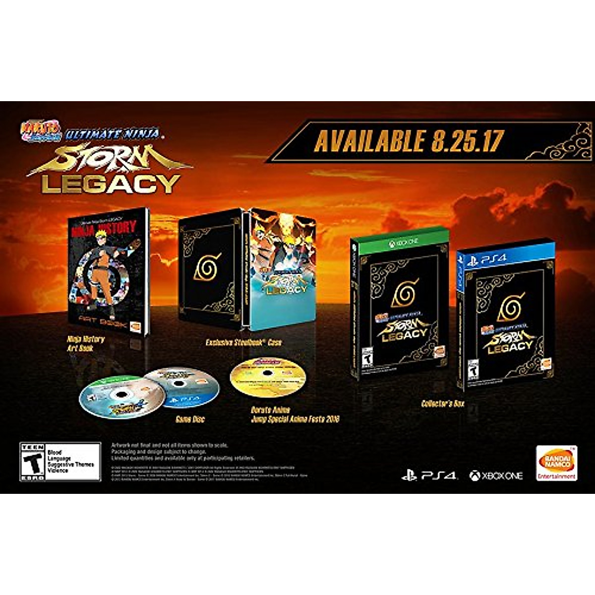 Naruto Shippuden: Ultimate Ninja Storm Legacy - PlayStation 4
