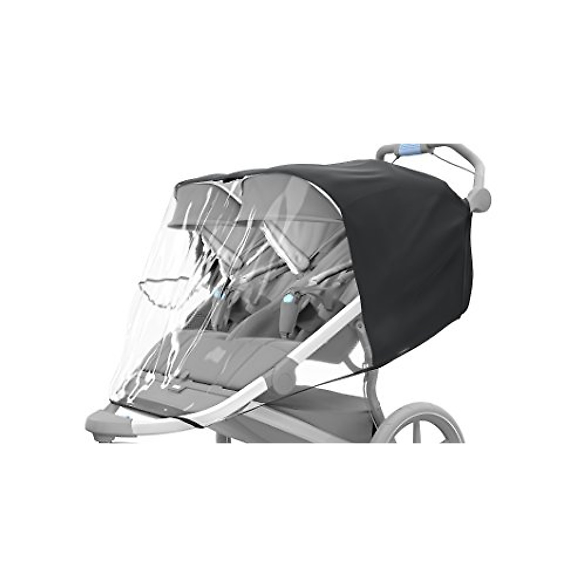 Thule Urban Glide Double Rain Cover, Clear