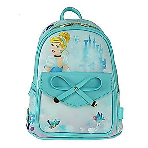 KBNL Princess - Cinderella 11'' Vegan Leather Mini Backpack - A21727, Multicoloured, Medium