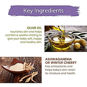 Himalaya Nourishing Baby Oil, Light & Non-Greasy for a Soothing Massage or Baby Bath, 6.76 oz, 2 Pack