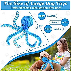 Jeefome Dog Toys/Dog Toys for Large Dogs/Squeaky Dog Toys/Plush Dog Toys/Large Dog Toys/Dog Toys for Small Dogs/Stuffed Dog Toys/Interactive Dog Toys for Small, Medium, Large Dogs Keep Them Busy