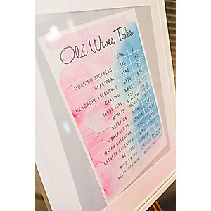 Old Wives Tales Gender Reveal Predictions Poster