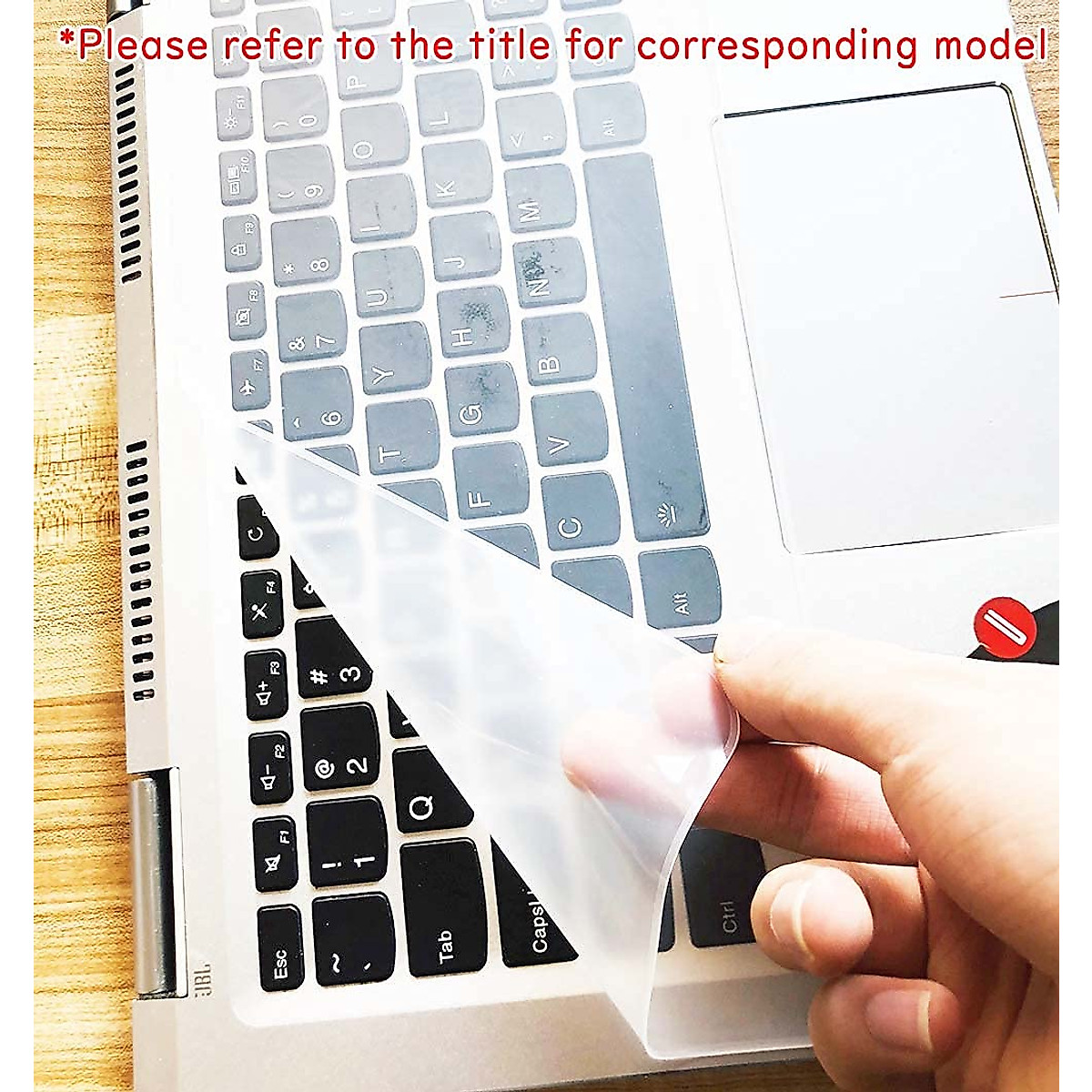 Puccy 2 Pack Film Protector, Compatible with Acer ConceptD 7 Ezel Pro CC715-72P 15.6" Laptop Keyboard Cover （ Not Tempered Glass Screen Protectors ）